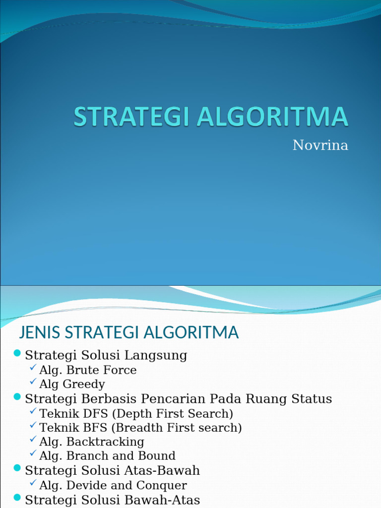 Algoritma Brute Force | PDF