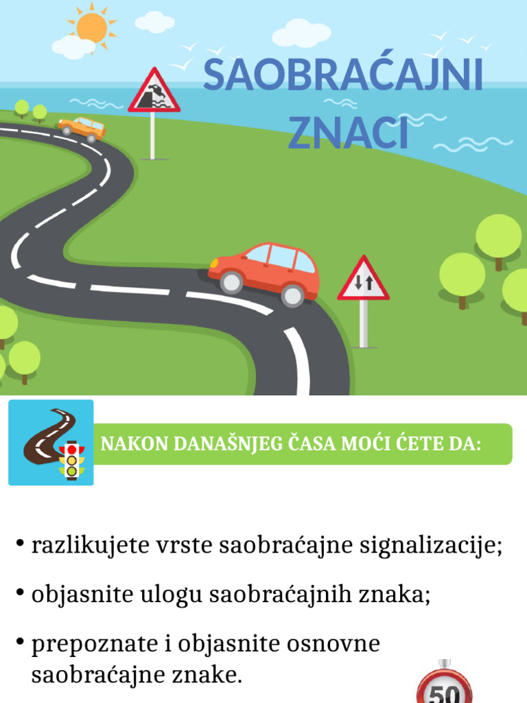 Saobraćajni Znaci | PDF