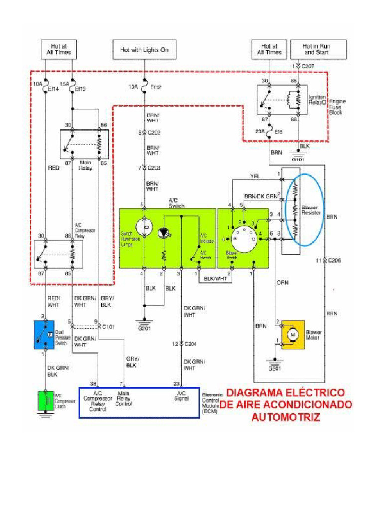 Diagramas Electricos Automotriz | PDF