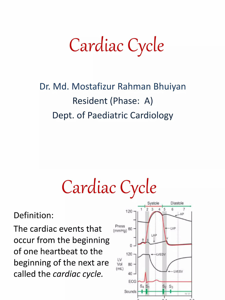 Cardiac Cycle Made Easy PPTX Heart and Cardiovascular Diseases Diseases ...