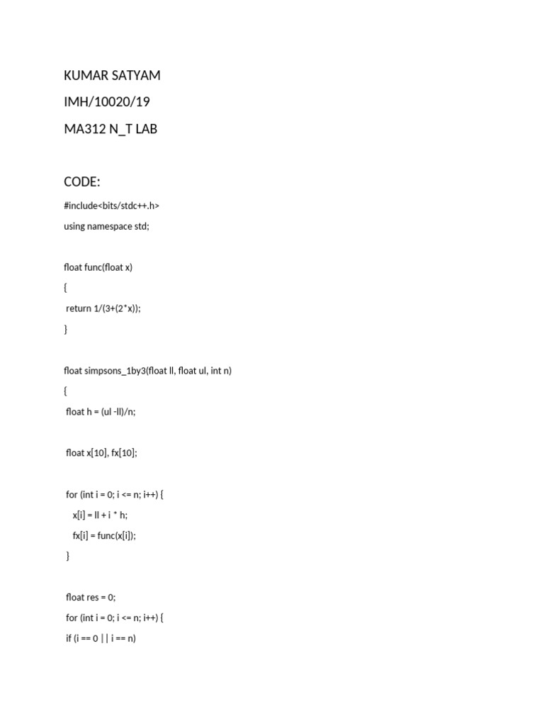 Kumar Satyam Imh-10020-19 NT Lab-9 | PDF