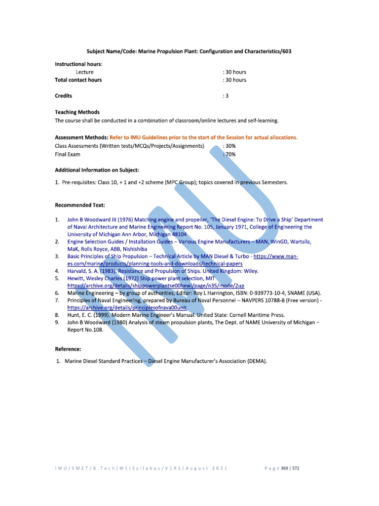 Syl 603 | PDF