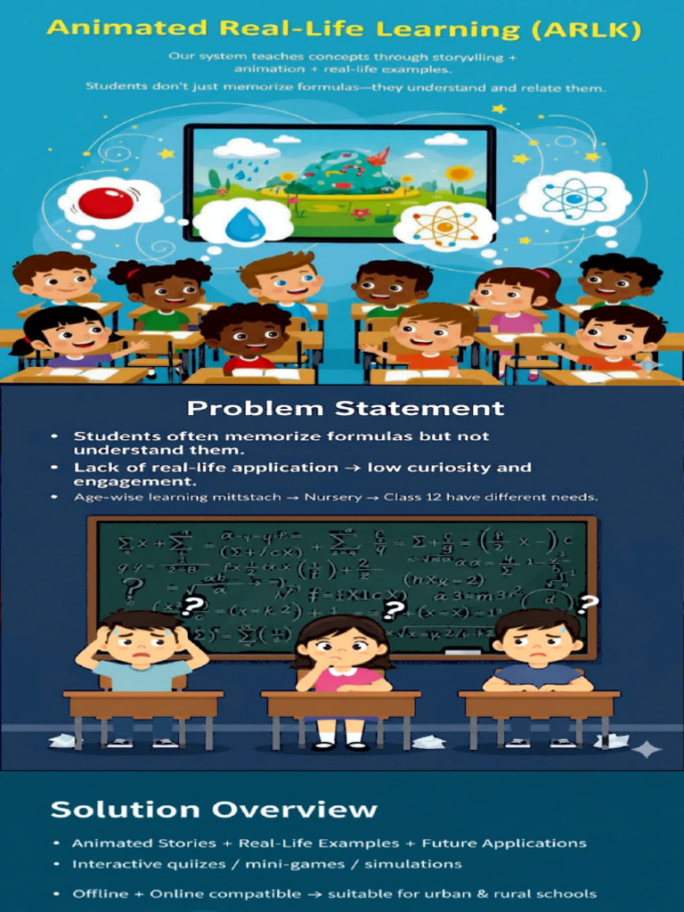 Animated Real-Life Learning | PDF | Learning