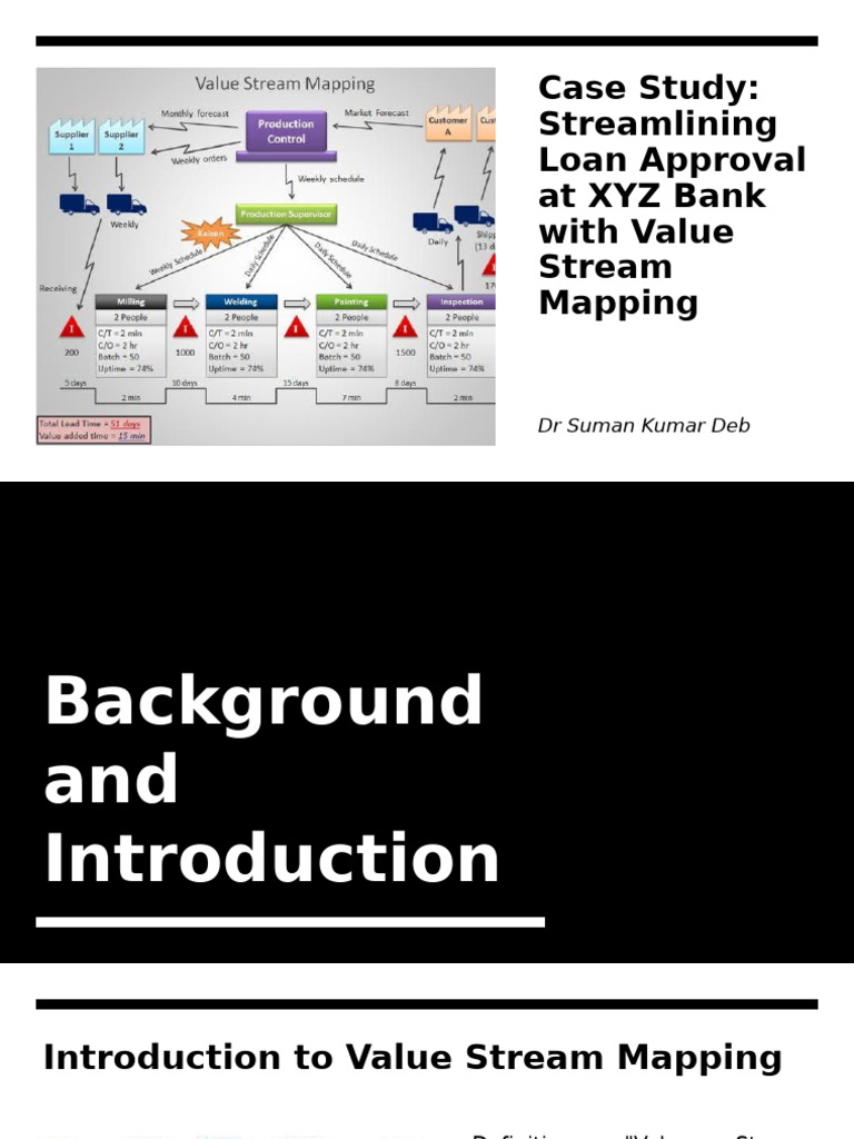 SOQM - Lean - Value Stream Mapping | PDF | Efficiency | Lean Manufacturing