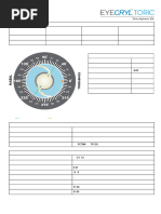 Toric Calculator V2.0 | PDF