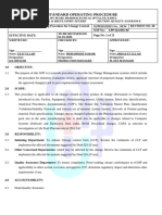Change Control SOP for Pharma | PDF