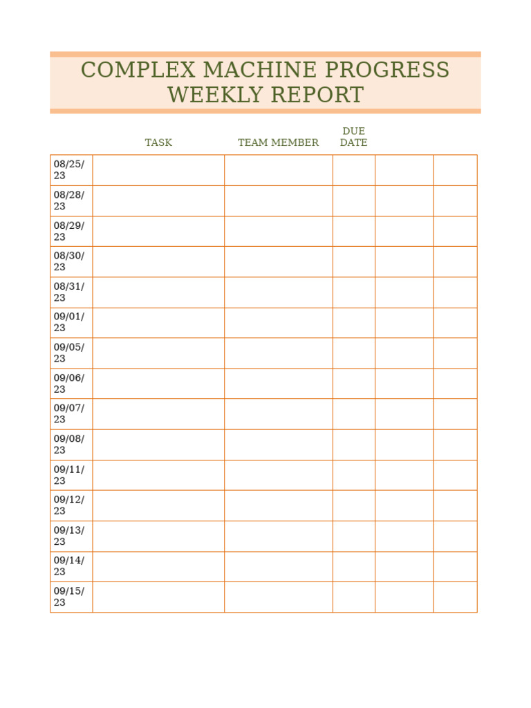 Complex Machine Progress 7 | PDF