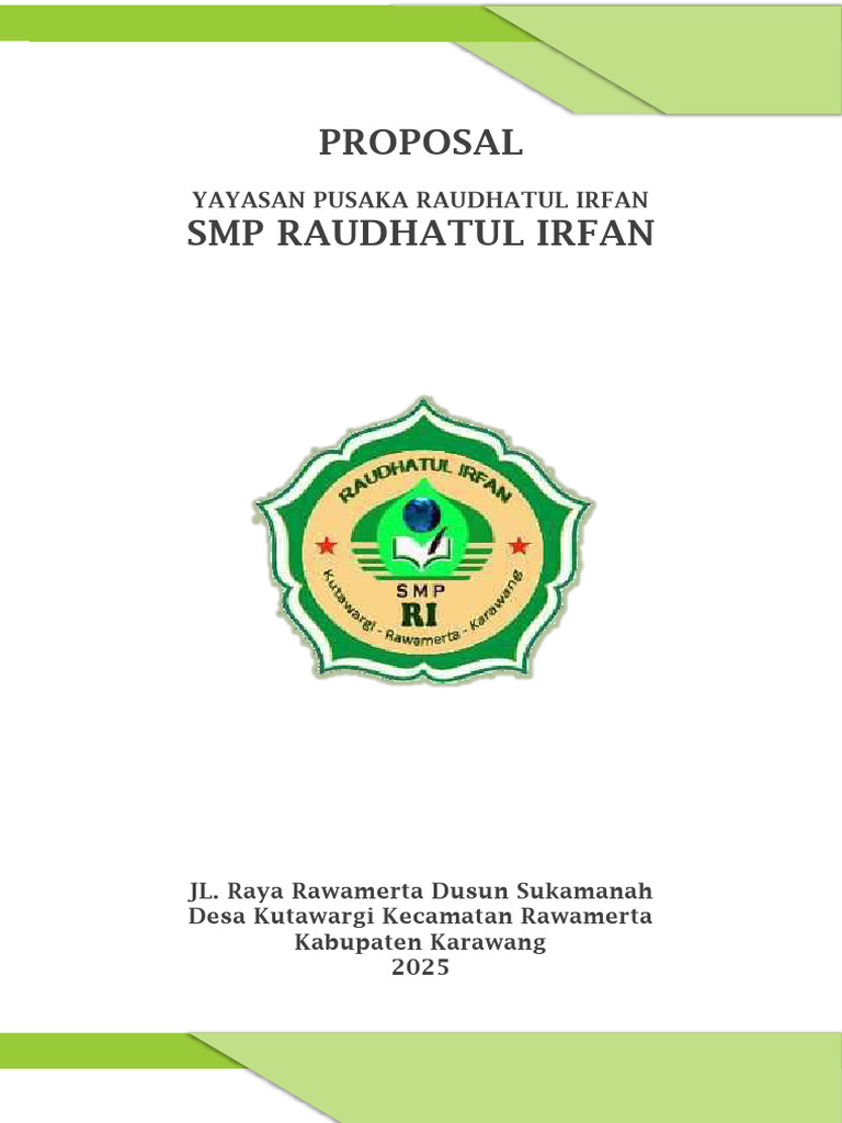 Proposal DPRD Jabar 2025 | PDF