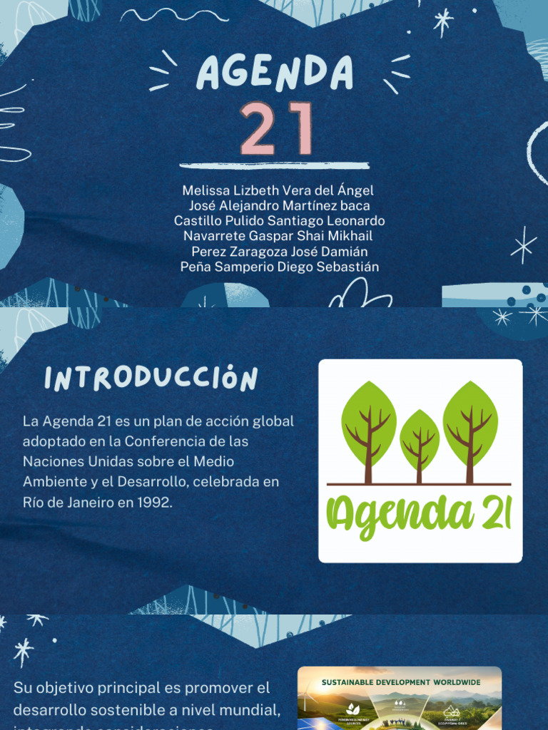 Presentación Agenda 21 | PDF | Sustentabilidad | Desarrollo sostenible