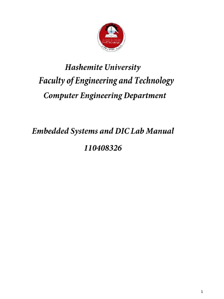 Embedded Lab Manual1 | PDF | Arduino | Microcontroller