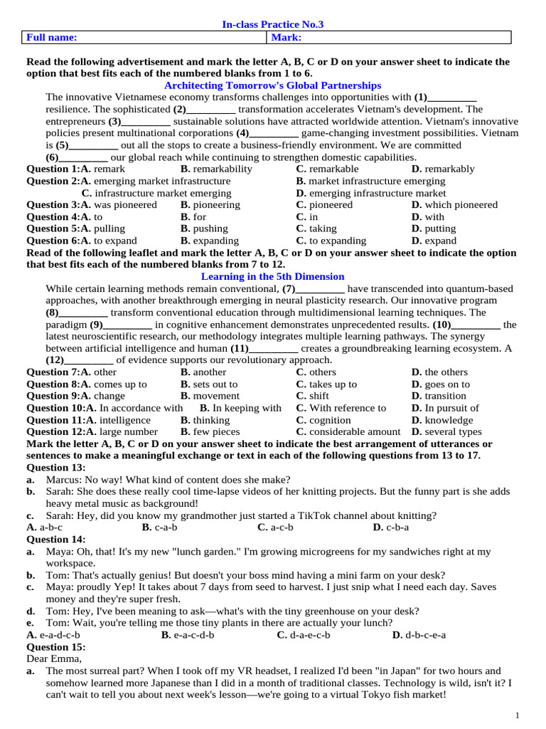 Second Semester Midterm Exam GRADE 10 Test 2 | PDF | Gender Studies ...