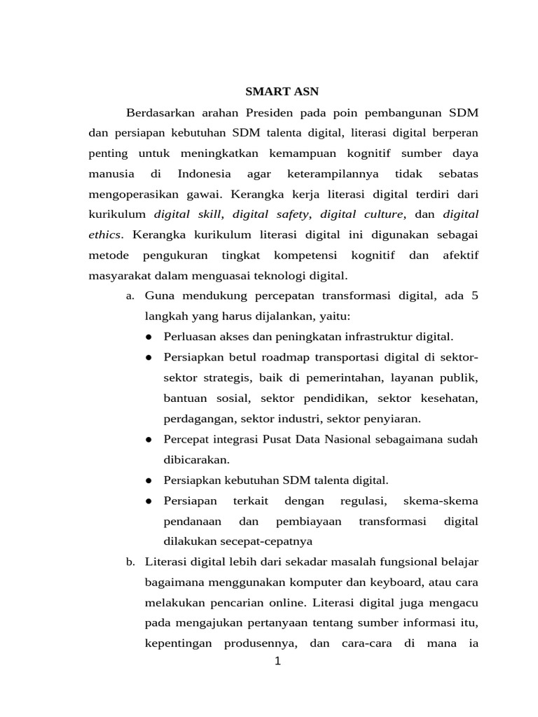 Resume Smart Asn | PDF