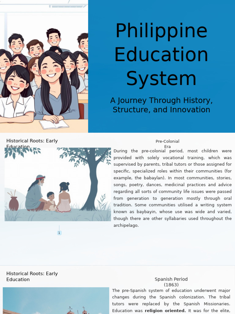 Philippine Education System Overview | PDF | Vocational Education ...