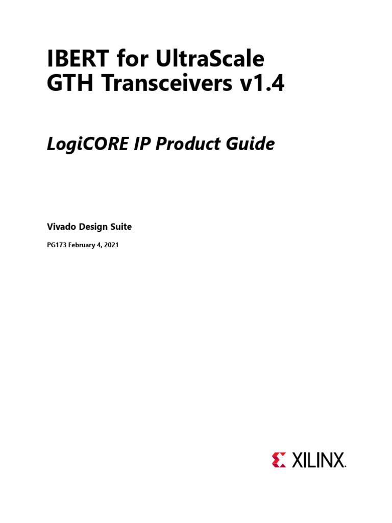 Pg173 Ibert Ultrascale GTH | PDF | Field Programmable Gate Array ...