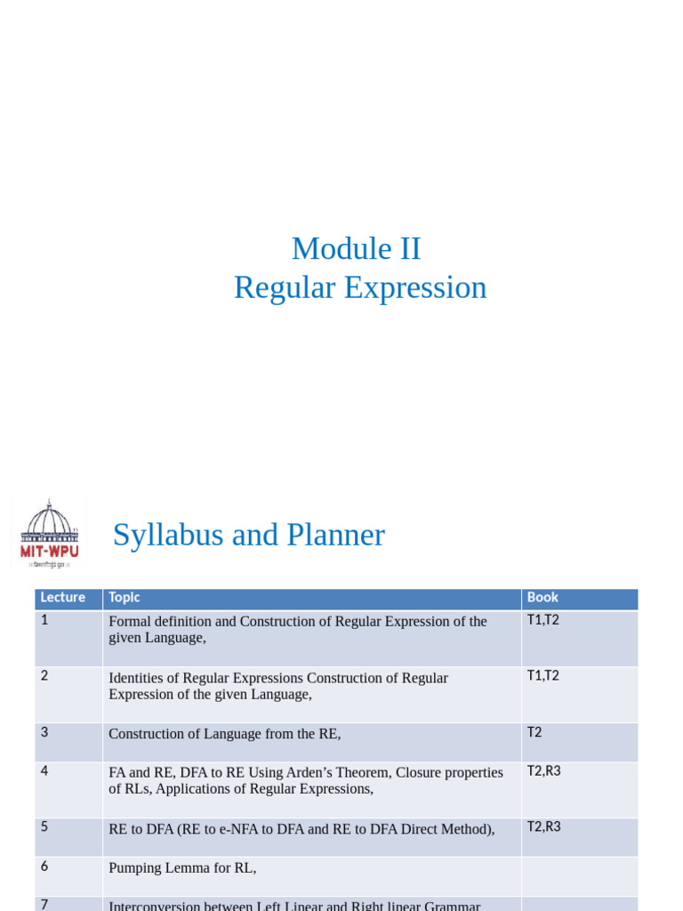 CSE Unit 2 Regular Expressions | PDF | String (Computer Science) | Linguistics