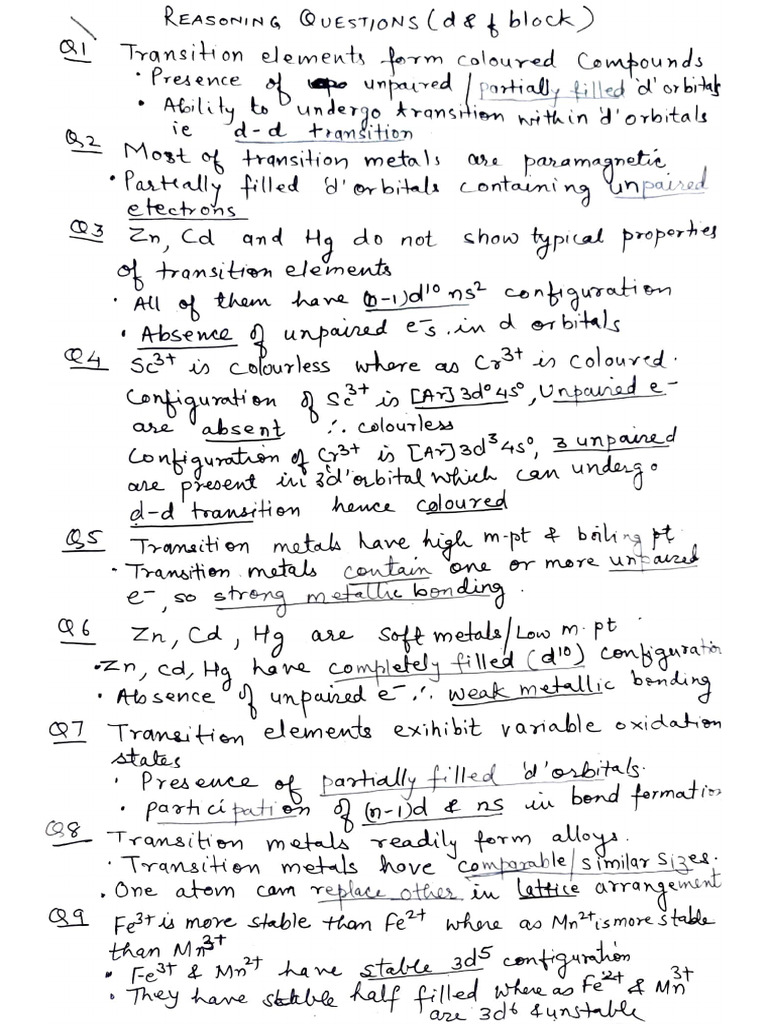 Transition Metals and Coordination Compounds | PDF | Coordination ...