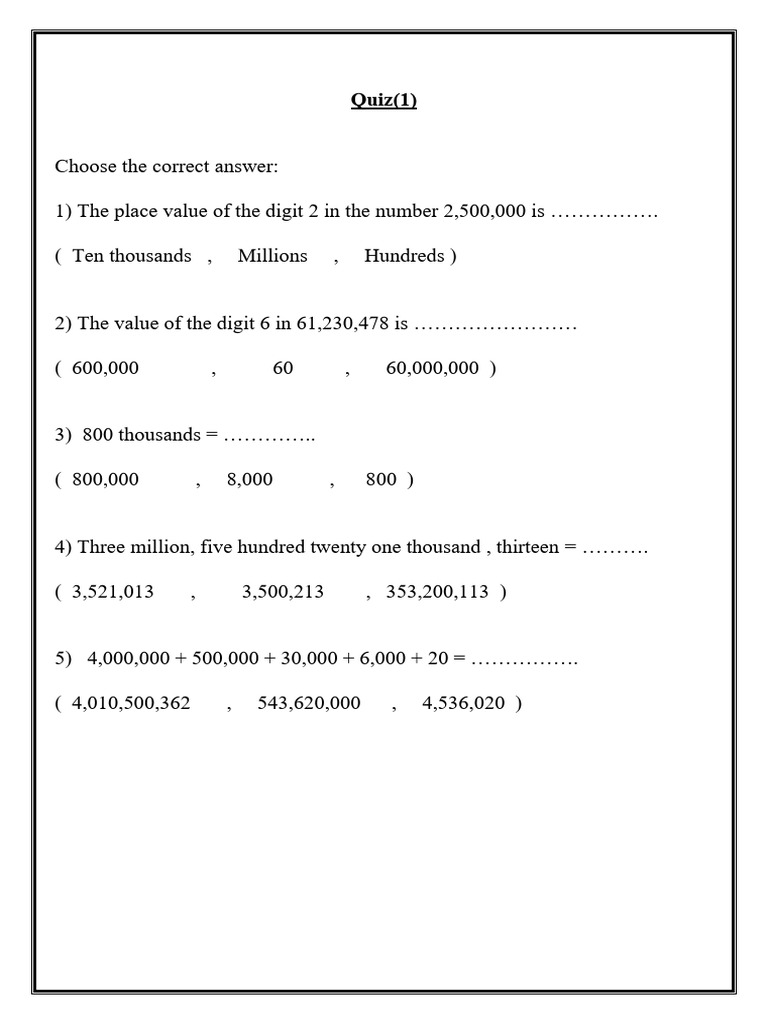 G4-Quiz1 Model Answer | PDF