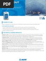 Mapegrout ME05 Technical Data Sheet | PDF | Concrete | Deep Foundation