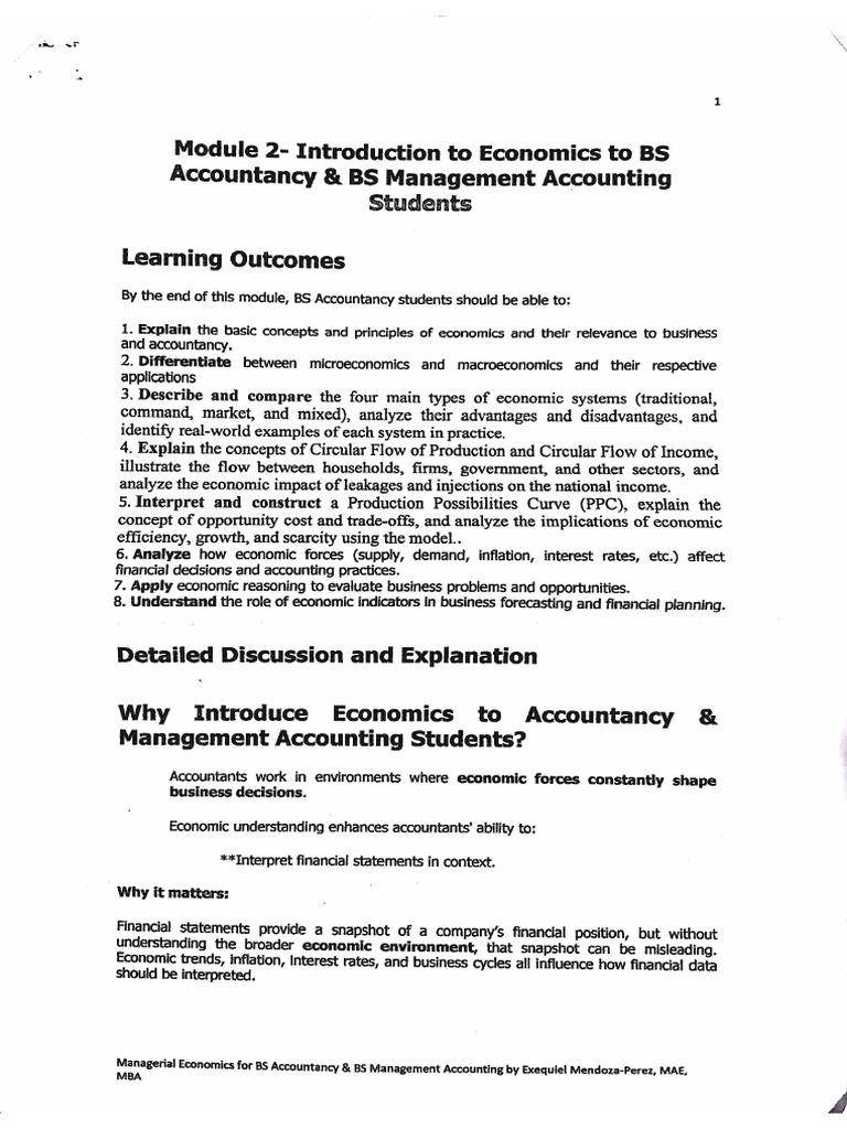 Manec Module 2 | PDF