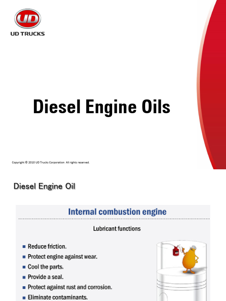 PS - UDT (Diesel Engine Oil) | PDF