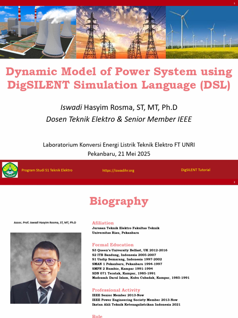 DigSILENT Power System Modeling Guide | PDF | Computer Program ...