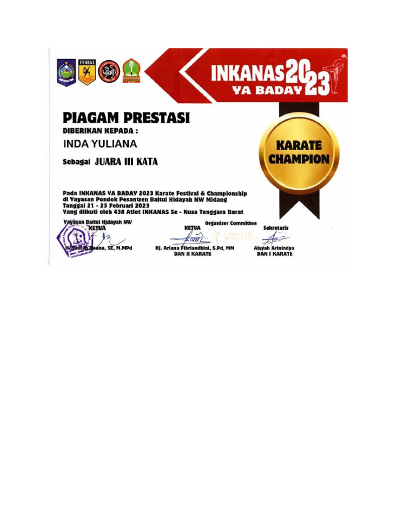 Piagam | PDF