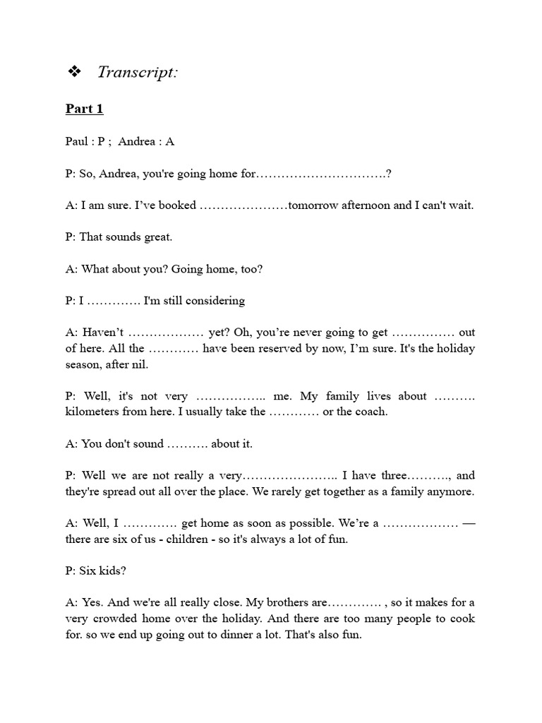 Transcript - Lesson1 Pa | PDF