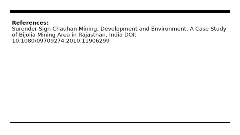 Reference Slide | PDF