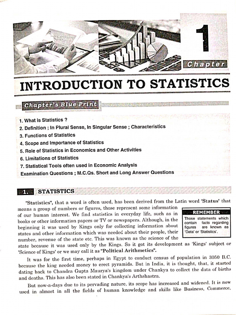 Chapter 1 Introduction To Statistics | PDF