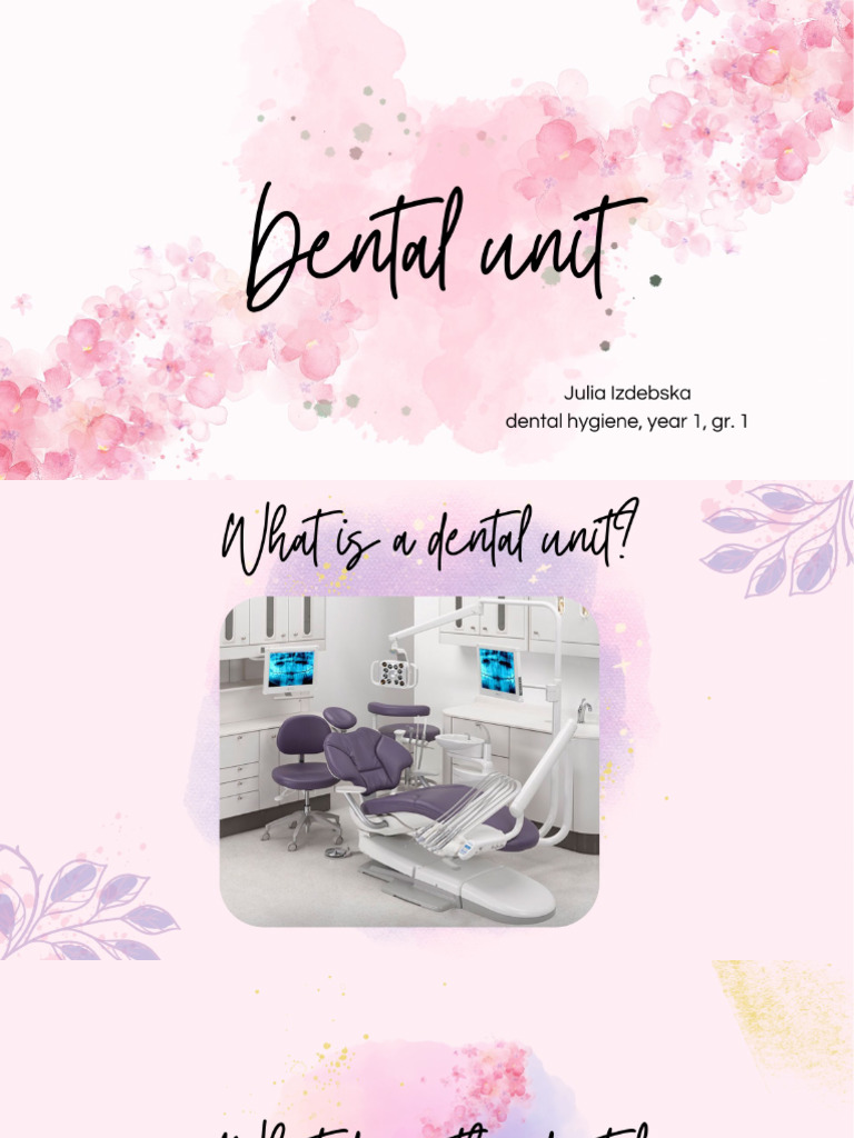 Dental Unit | PDF