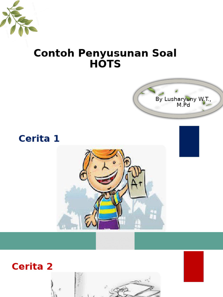 Penyusunan Soal HOTS untuk Pendidikan | PDF