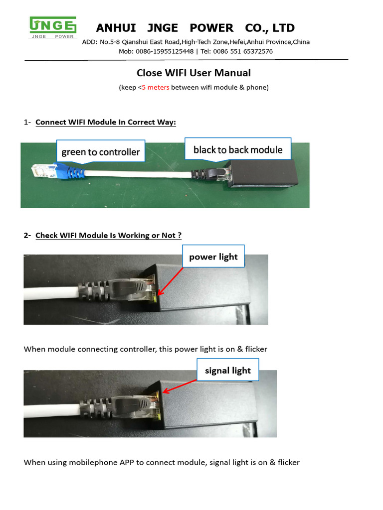 Close Wifi | PDF