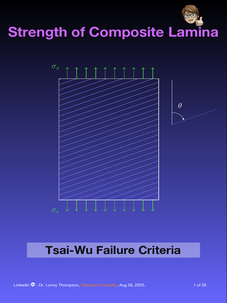 Composite Materials Failure Theories | PDF | Strength Of Materials ...