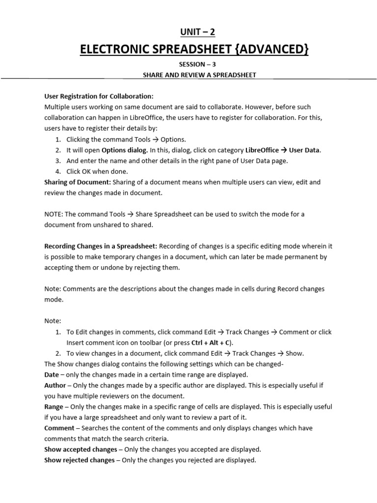 C10 Unit 2 SESSION3 | PDF