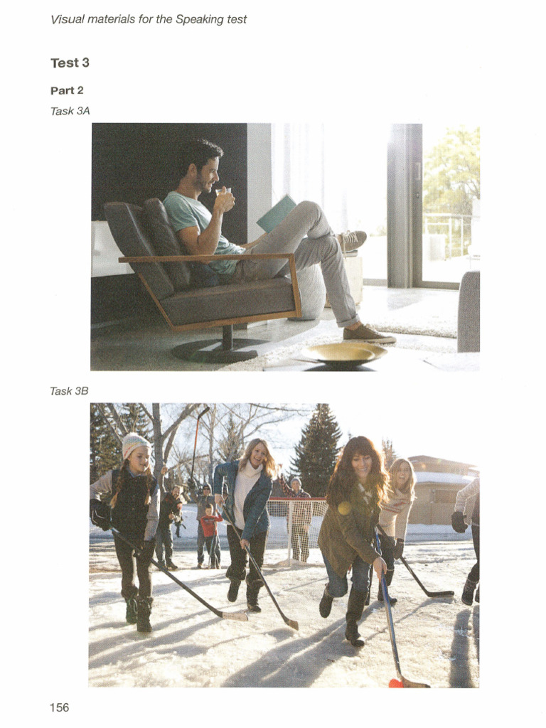 Test 3 Speaking B1 Preliminary | PDF