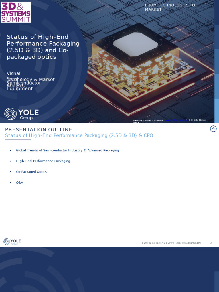 High-End Performance Packaging Trends | PDF | Semiconductor Device ...