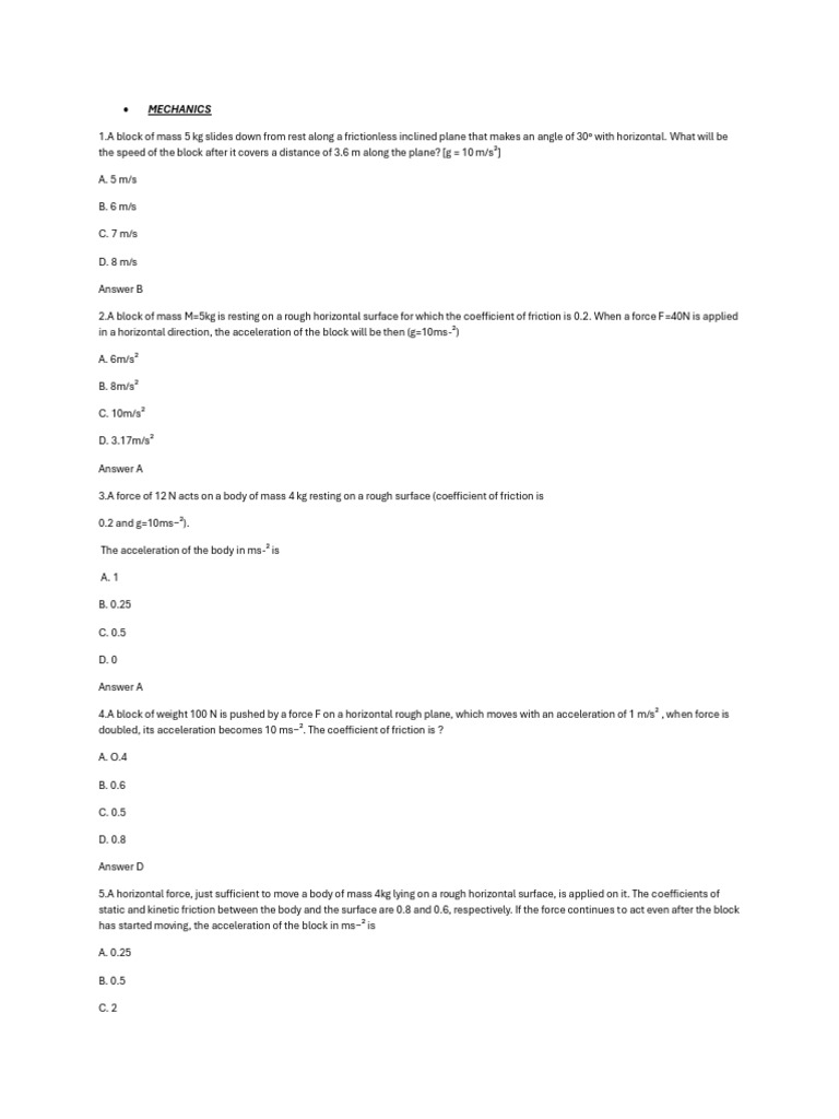 Tutor Doctor's Calculation Class On Physics ?? - 123203 | PDF ...