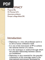 Types of Diplomacy Explained | PDF | Diplomacy | Diplomat