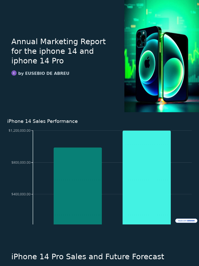 iPhone 14 Sales and Forecast Report | PDF