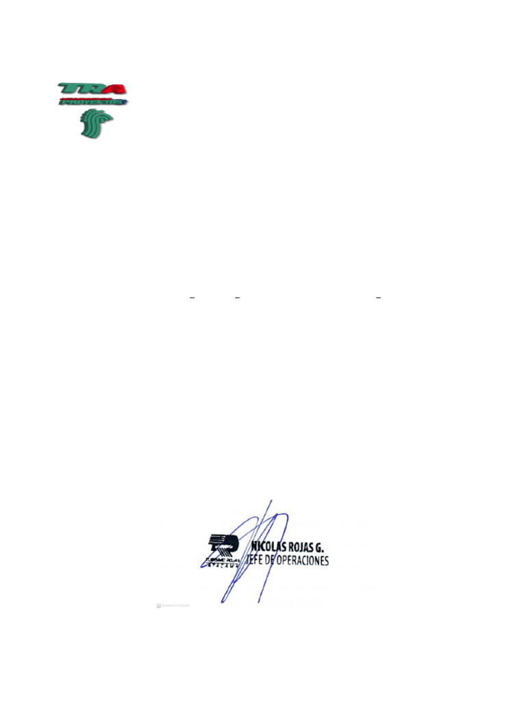 Cert. Operatividad Tbdl-18 | PDF