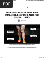 Alfredson Heel Drop Protocol | PDF | Soft Tissue | Limbs (Anatomy)
