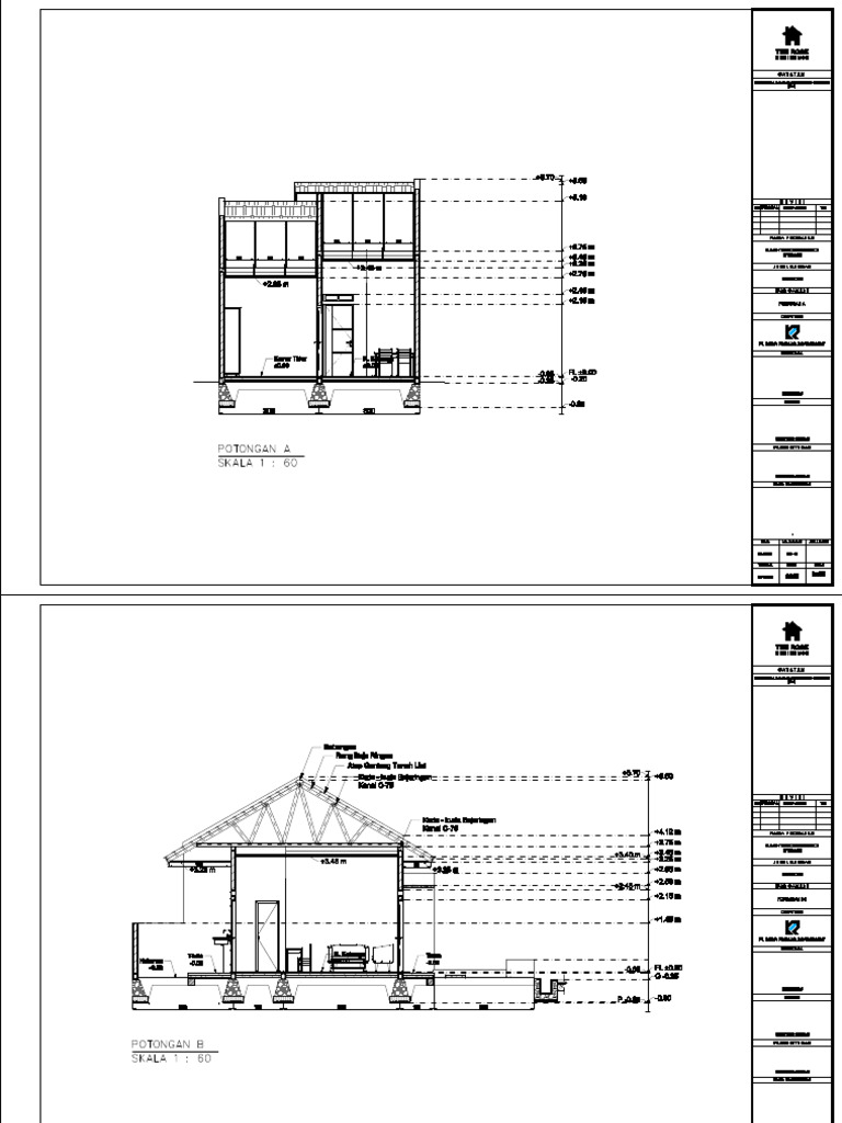 Kontruksi - Perum Rose Residence | PDF