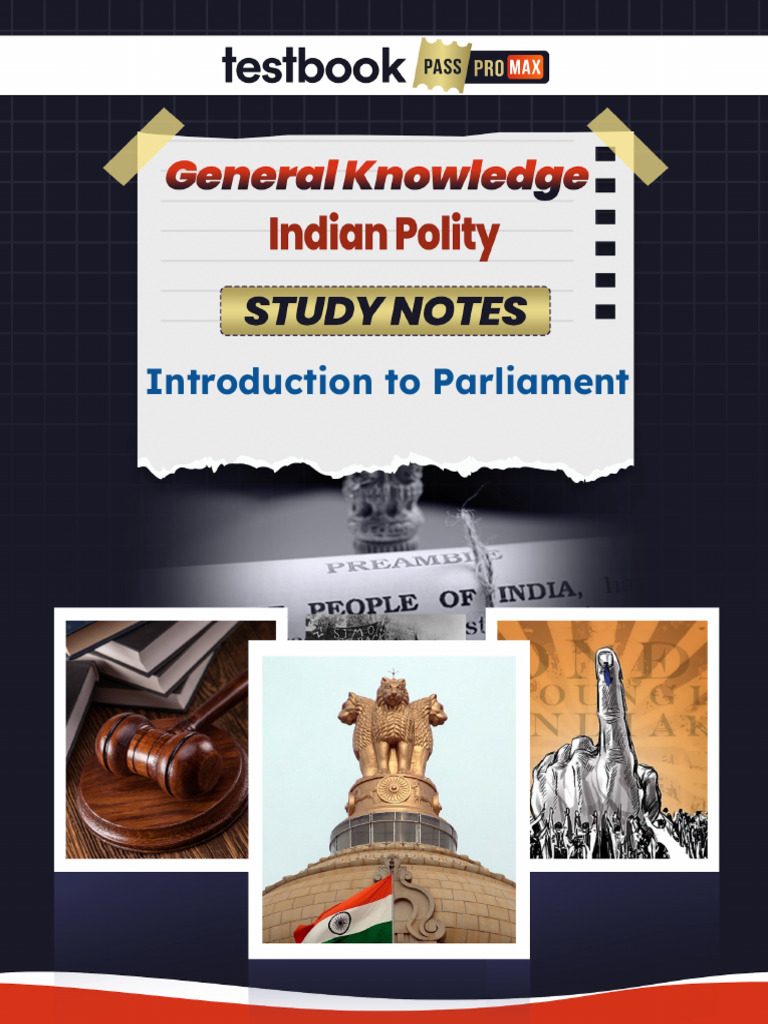 Overview of Indian Parliament Structure | PDF | Legislature ...