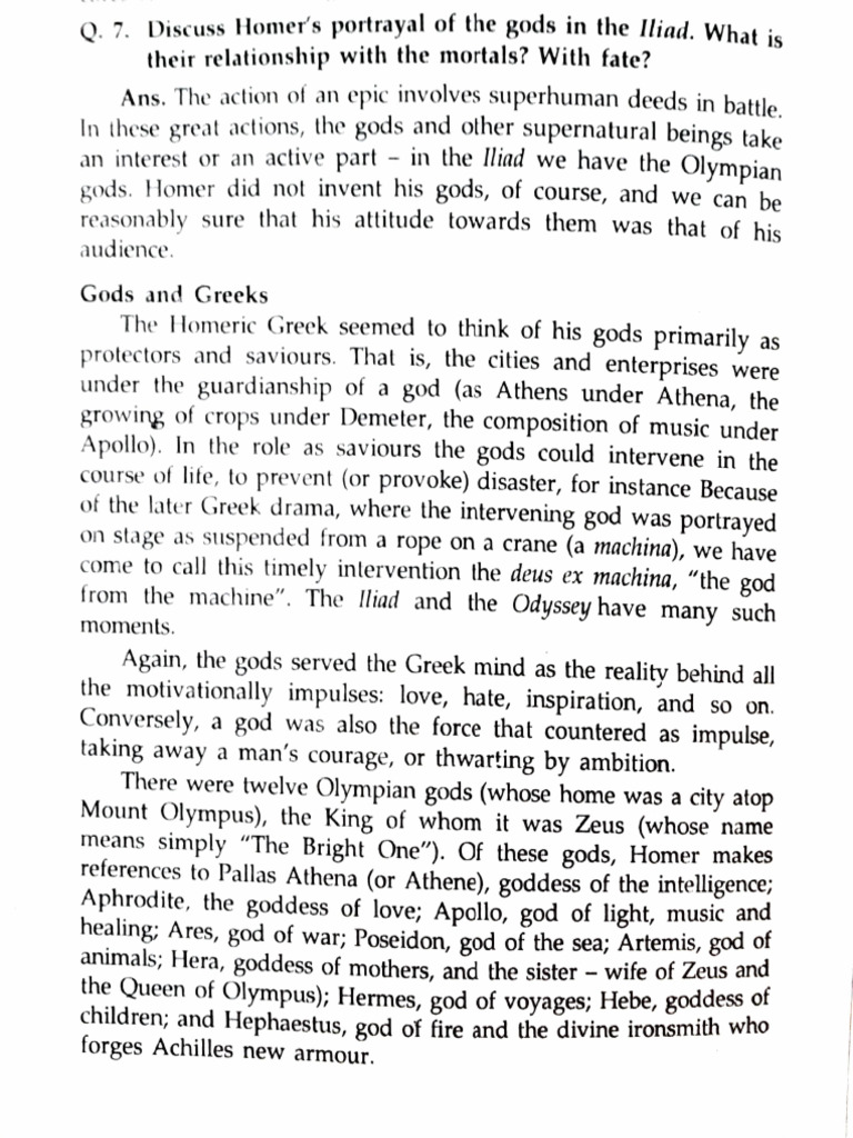 Aphrodite's Role in The Iliad | PDF | Paris (Mythology) | Aphrodite