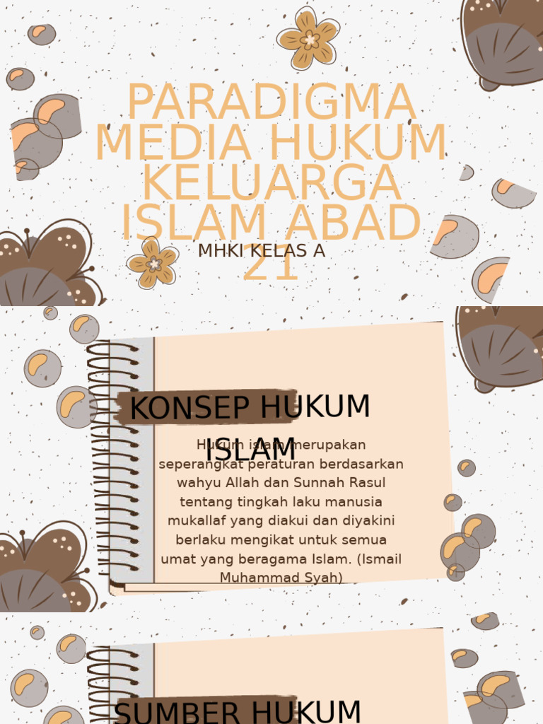 Paradigma Media Hukum Keluarga Islam Abad 21 | PDF
