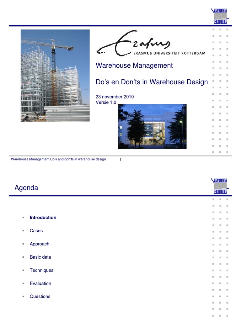 Warehouse Design | PDF | Warehouse | Sensitivity Analysis