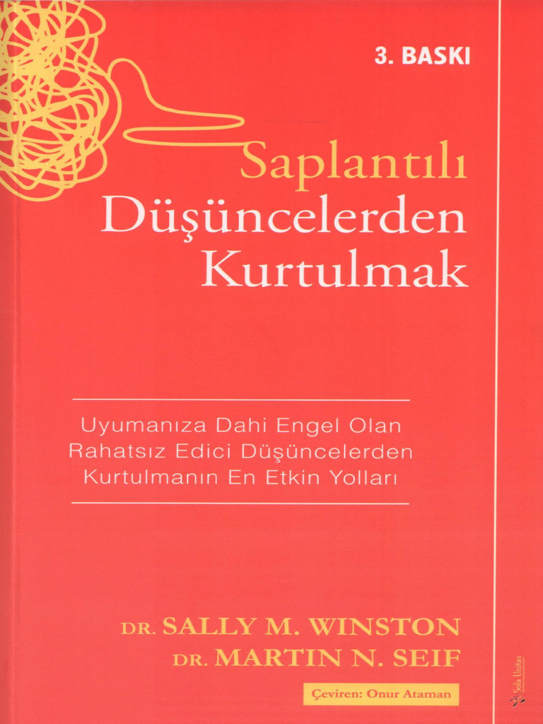 Sally M Winston Martin N Seif Saplantılı Düşüncelerden Kurtulmak | PDF