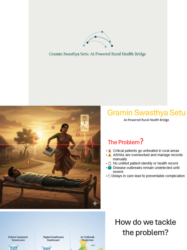 Gramin Swasthya Setu | PDF | Artificial Intelligence | Intelligence (AI ...