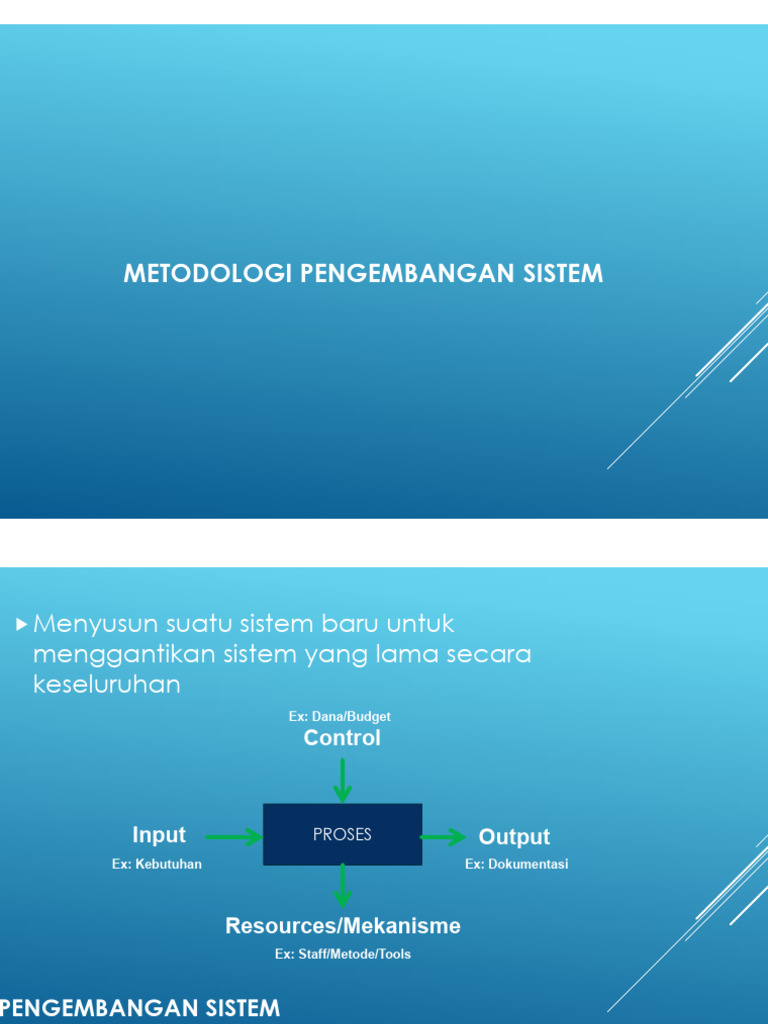 Metodologi Pengembangan Sistem Dan Decision Support System | PDF