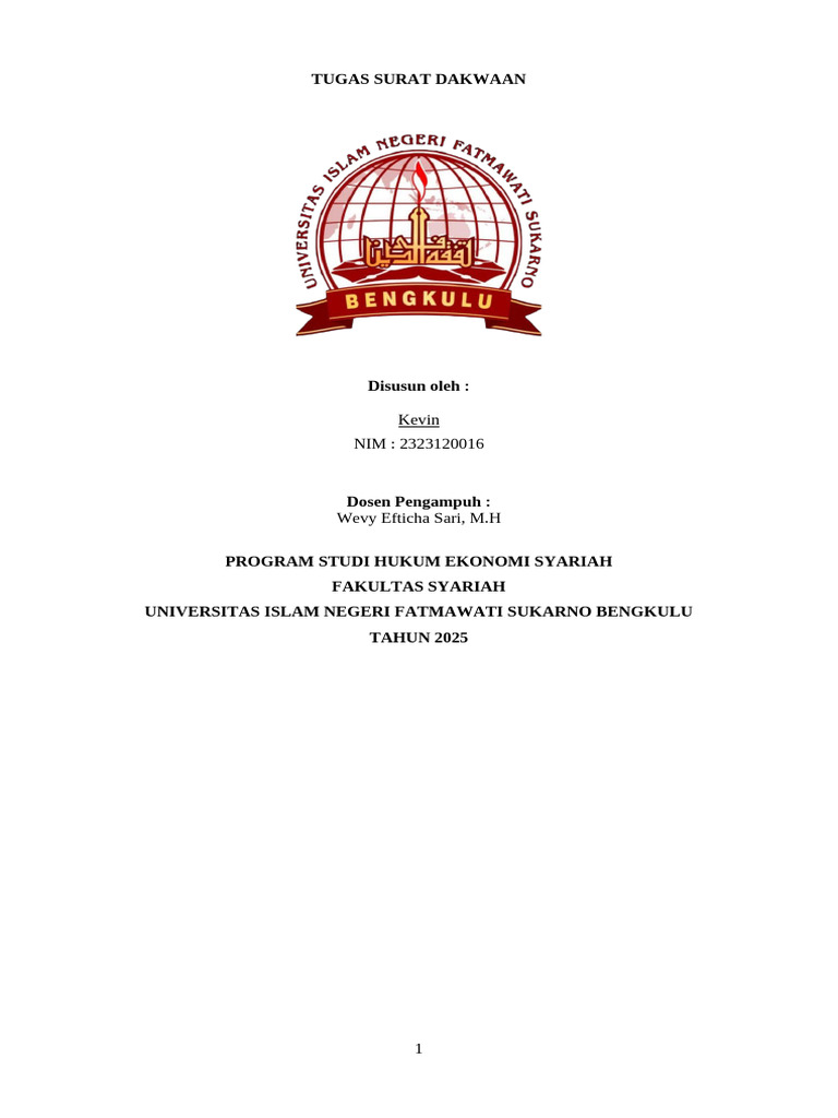 Surat Dakwaan Tindak Pidana Aborsi | PDF